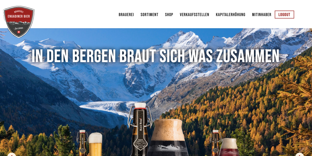 Brauerei Engadiner Bier – Dominik Brülisauer